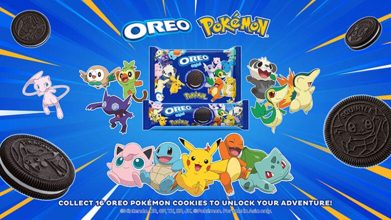 点亮KL天空的华丽OREO标志！OREO推出特别版POKÉMON主题系列！